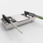 Eccentric lifting device for the lateral pick up of frames | AFB GmbH