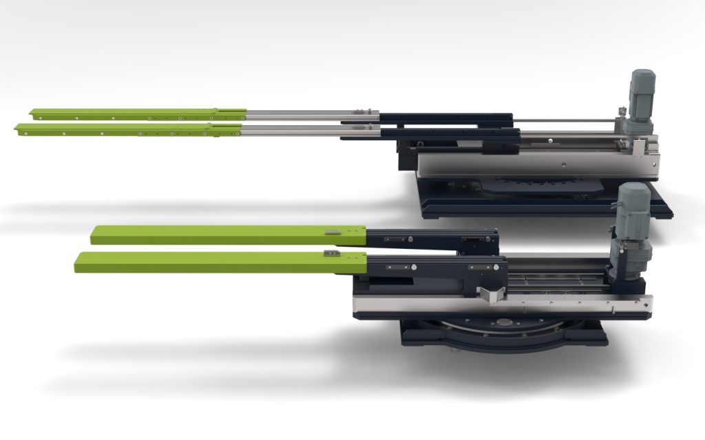 Rotary Telescopic forks | AFB GmbH