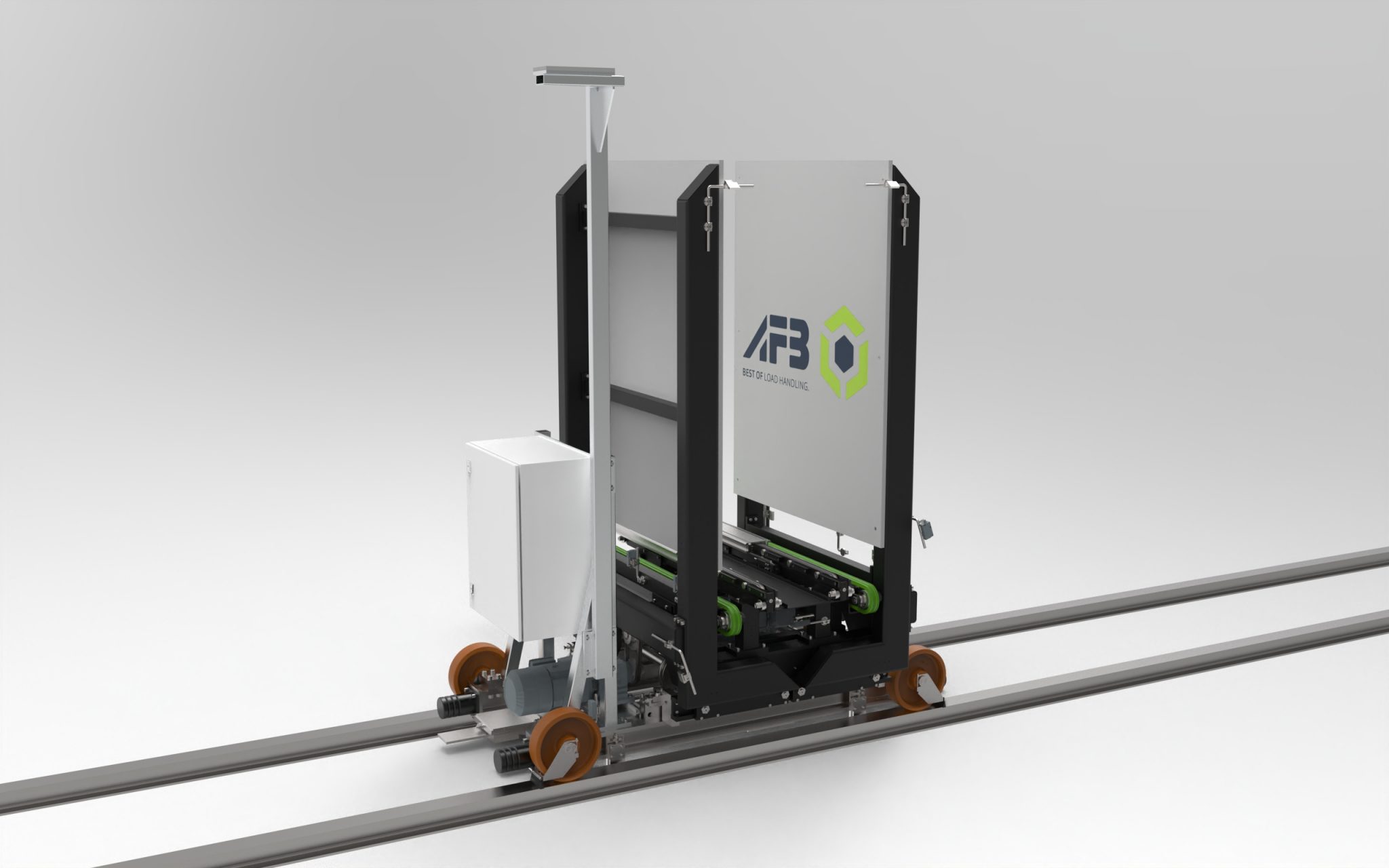 Verfahrwagen für den Transport von Getränkekisten | AFB Anlagen- und ...