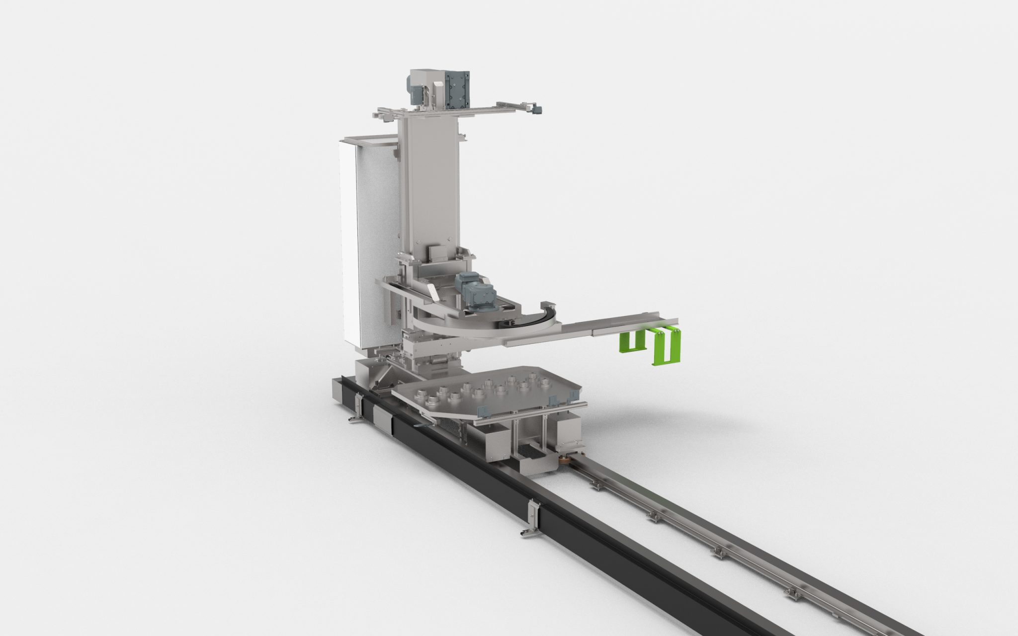 Transfer car for the transport of machine plates | AFB GmbH