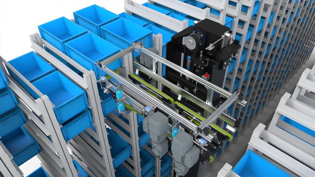 Transporting small load carriers precisely | AFB GmbH